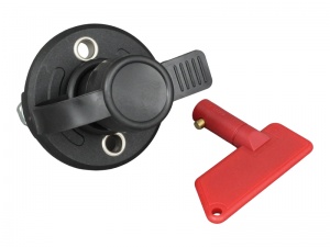 Battery Isolator/Master Switch With Removable Key | 12 Volt Planet